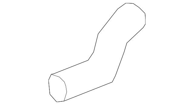 2012-2017 Lexus Upper Hose 16571-38061 | OEM Parts Online