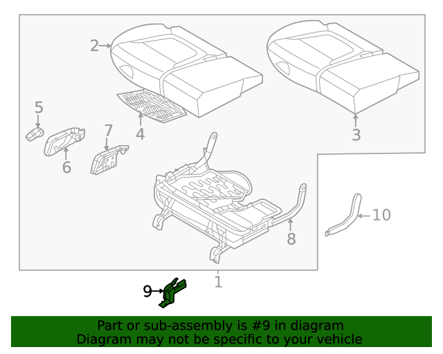 89663-CW000-NNB - Track End Cap - 2022 Hyundai Tucson | World OEM Parts ...