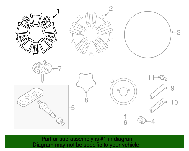 52905-B2300 - Wheel, Alloy 2014-2018 Kia | Kia.Parts Store