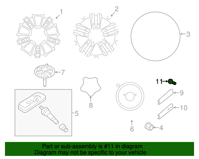 12493-03127B - Trim Retainer Screw 2010-2023 Kia | Kia.Parts Store