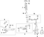 Shop Lexus Control Arms Online | OEM Parts Online