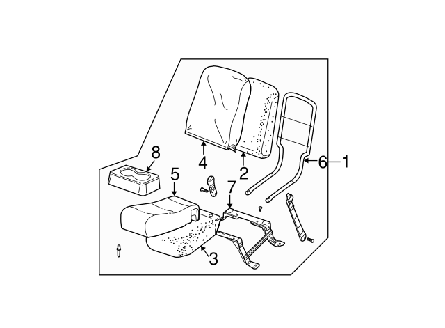 1999-2007 GM Mount Bracket 88941216 GM | GMPartsDirect.com