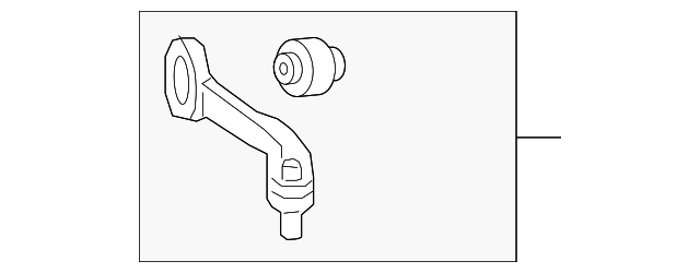 4M0-407-509-B - Rear Upper Control Arm 2017-2024 Audi | Audi OEM Parts
