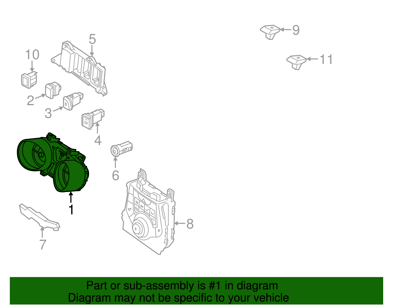Hyundai - 94004-3X230 - Instrument Cluster - 2014-2016 Hyundai | OEM ...