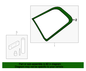 2016-2025 Volvo XC90 Trim Molding 32219268 | OEM Parts Online