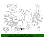 2015-2019 Subaru Lumbar Switch - Driver's Side (LH) 64176AL00AWM ...