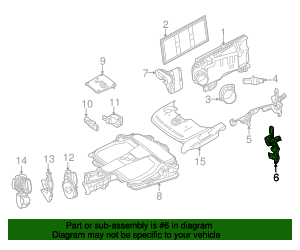 276-140-15-40 - Air Cleaner Assembly Bracket 2012-2018 Mercedes-Benz ...