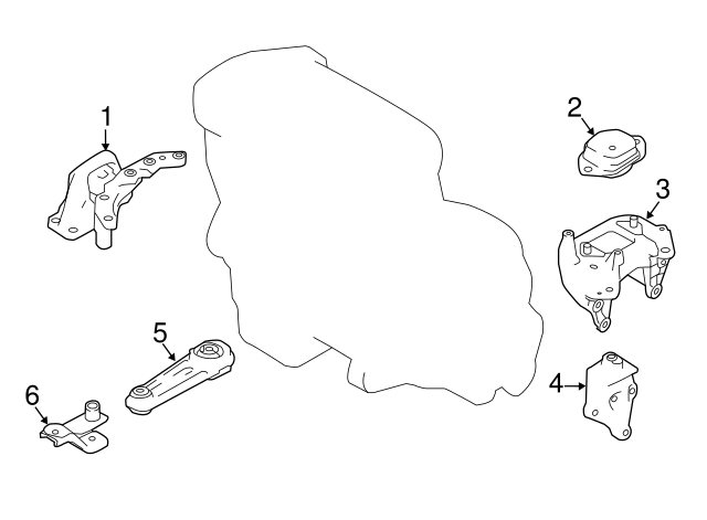 11220-4BB0A - Side Mount - 2013-2022 Nissan | Nissan OEM Parts Direct