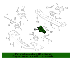 Genuine OEM Ford Part - Upper Support CK4Z-6038-A | Genuine OEM Ford ...