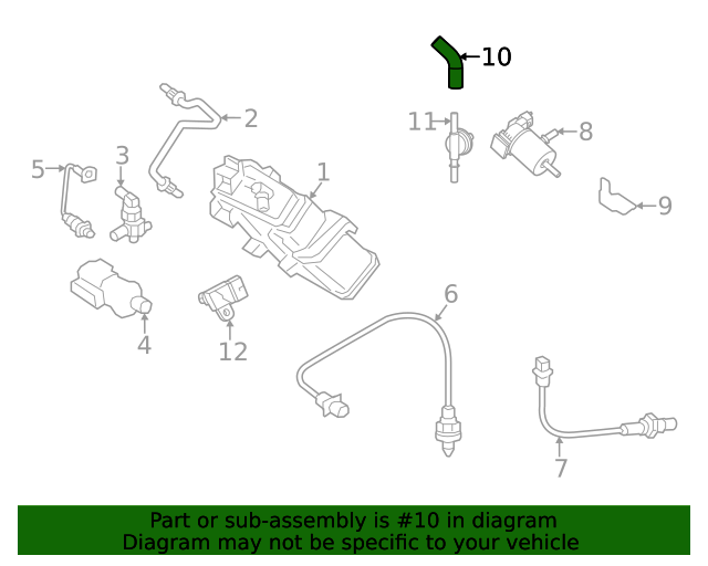 28912-3NTA0 - Evaporative Emissions System Lines 2021-2024 Genesis ...