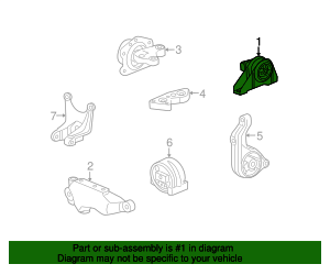 2008-2010 Saturn Vue Engine Mount 25945707 GM | GMPartsDirect.com