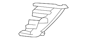 2012-2014 Toyota Yaris Side Cover - DRIVERS SIDE 53124-52030 | Toyota ...