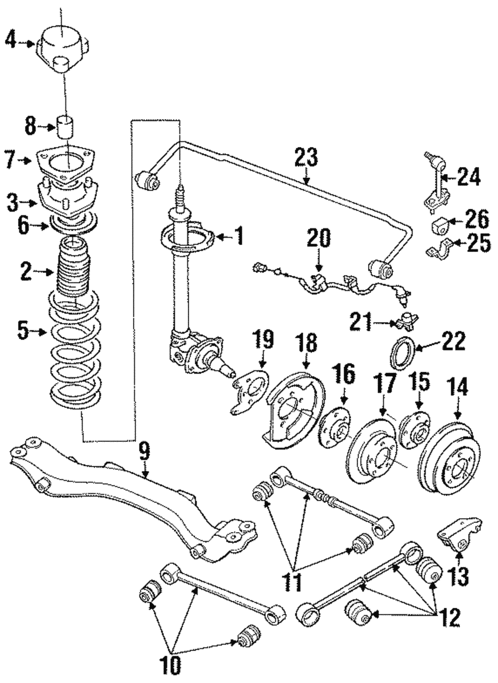 1989-1994 Nissan Speed Sensor 47900-86E01 | Melloy Nissan Parts