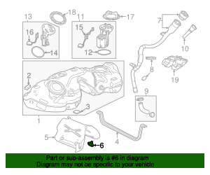 2016-2023 GM Fuel Tank Shield Retainer 11547629 | GMPartsDirect.com