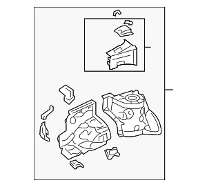 Toyota Apron Assembly Part# 5370202130 | Toyota Of Colorado Springs Parts