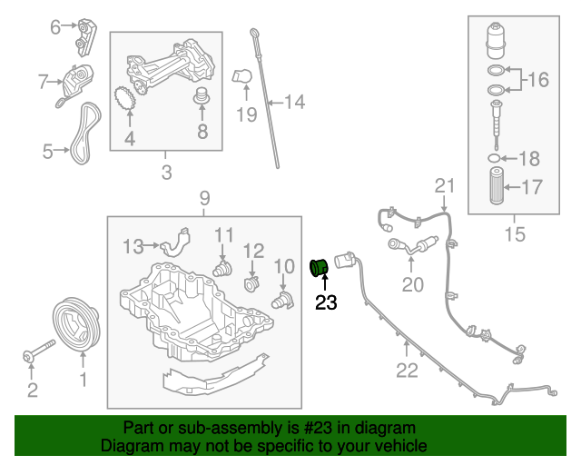 Ford F2GZ-14A003-C - Cover - 2016-2020 Lincoln | OEM Ford Parts ...