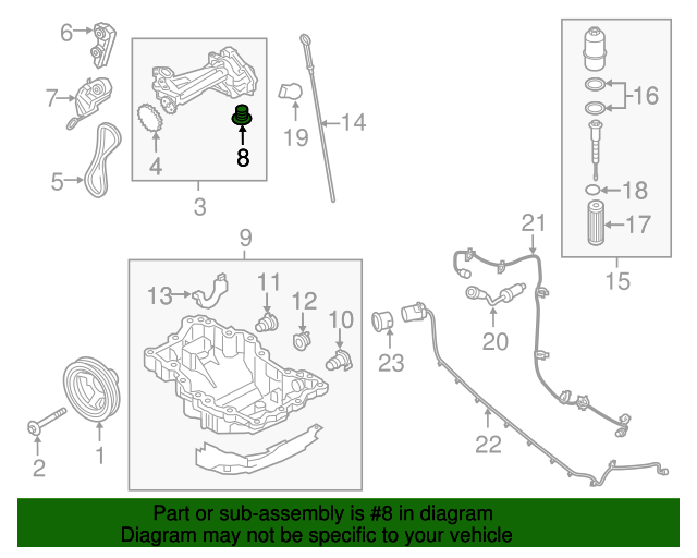 2015-2023 Ford Gasket FT4Z-6626-A | GetOEMParts.com