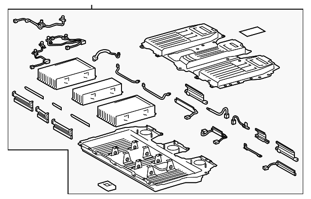 G9510-48060 - Drive Motor Battery Pack Assembly - 2011-2013 Toyota ...