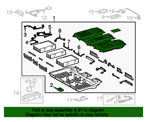 G9510-48060 - Drive Motor Battery Pack Assembly - 2011-2013 Toyota ...