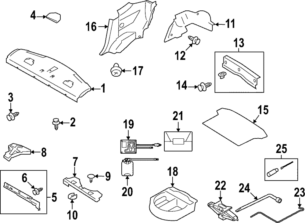 2022-2024 Subaru Air Compressor Holder 97004CC000 | Subaru Parts Store