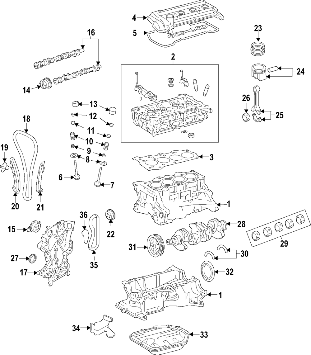 24322-2M001 - Engine Timing Chain 2020-2023 Kia Rio | Kia.Parts Store