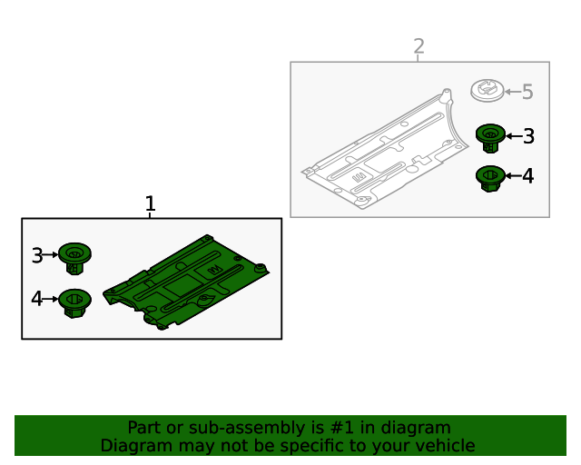 Genuine Under Cover for 2015-2019 Hyundai Sonata | Part# 84145-C2200 ...