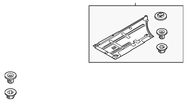 2015-2016 Hyundai Sonata Under Cover 84147-C2000 | OEM Parts Online