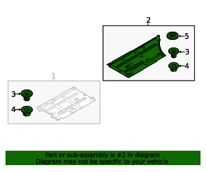 2015-2016 Hyundai Sonata Under Cover 84147-C2000 | OEM Parts Online