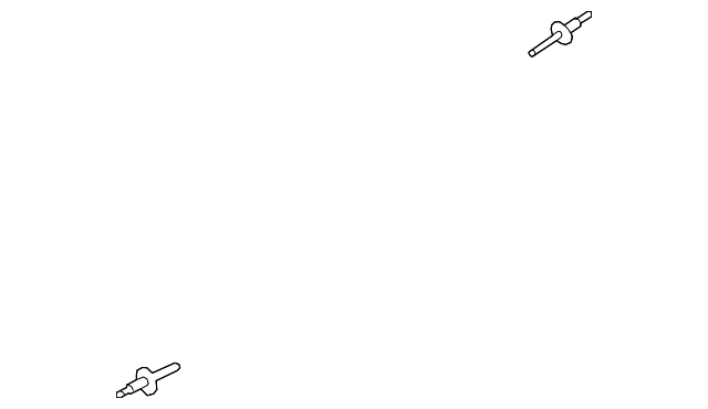 2019-2024 Ford Ranger Wheelhouse Liner Rivet W720513S417 | TascaParts.com