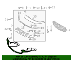 2019-2024 Mazda 3 Lower Molding BCKN-50-760C | OEM Parts Online