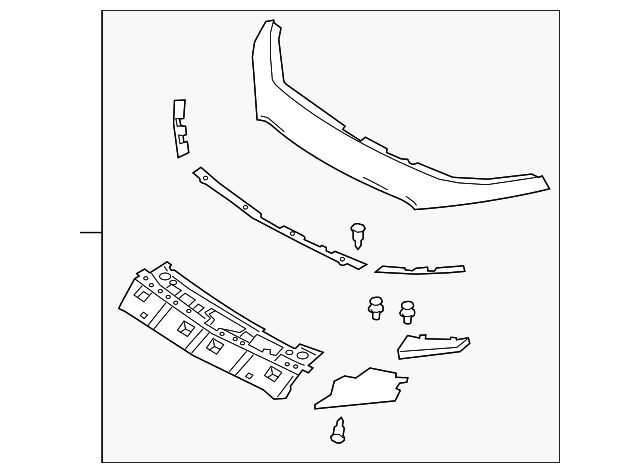 BCKB-50-7E0D-51 - Upper Grille - 2019-2024 Mazda 3 | Mazda Swag