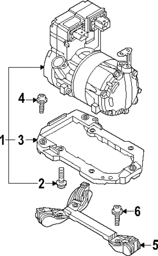 2022-2024 Audi Compressor 1EA-820-807-C | TascaParts.com