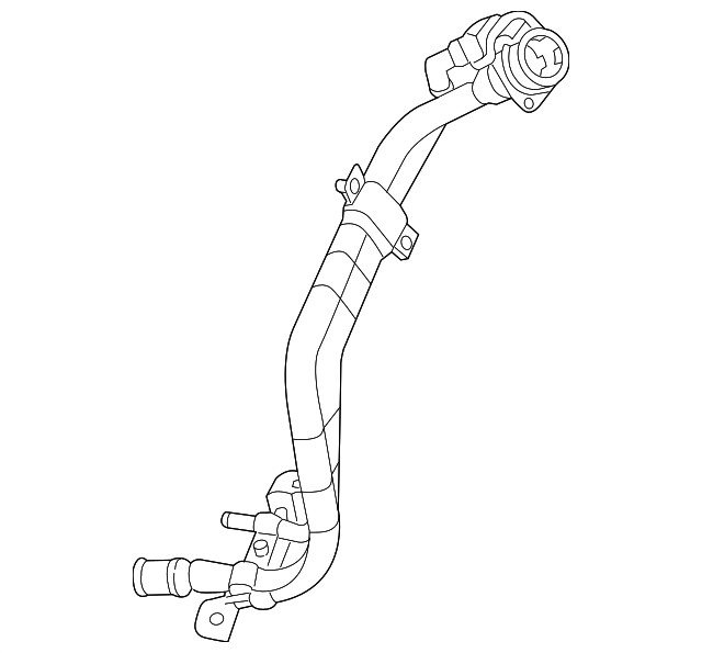 31030-3X600 - Fuel Filler Neck - 2013-2016 Hyundai | World OEM Parts ...