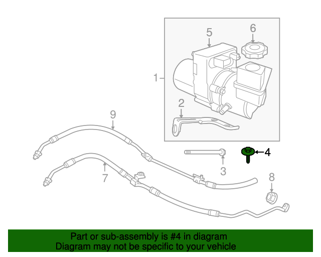 2011-2019 Mopar Alternator Bolt 6104230AA | QuickParts