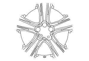 42611-0E510 - Wheel Alloy Painted 18 Inch - 2020-2021 Toyota Highlander ...