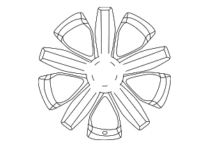 Genuine Toyota Wheel Alloy Machined 18 Inch part# 42611-0E580 for 2020 ...