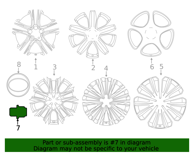 2024 Toyota Wheel Lug Nut 90942-A1009 | OEM Parts Online