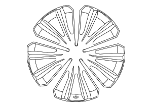 2021-2022 Toyota Highlander Wheel Disc 42611-0E600 | Toyota Parts Center