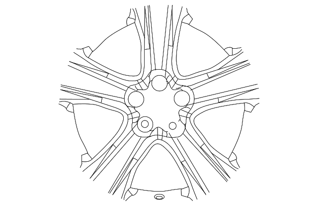 42611-0E510 - Wheel Alloy Painted 18 Inch - 2020-2021 Toyota Highlander ...