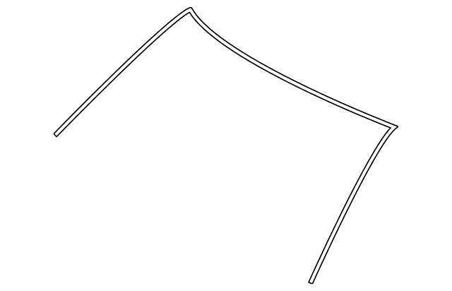 2017-2023 Mazda CX-5 Reveal Molding KB7W-50-601A | RealMazdaParts.com