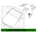 TK80-66-5G2 - Rain Sensor Pad - 2017-2020 Mazda | Mazda Parts Factor