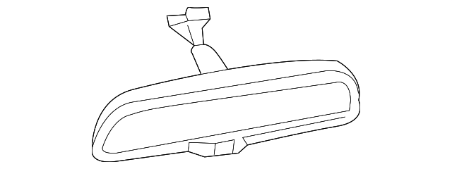 2013-2023 Mazda Mirror Inside KD53-69-220B | Retail Performance Auto Parts