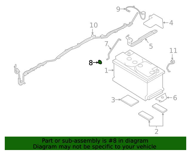 Genuine BMW 61-21-8-801-172 | Vent Hose Grommet | FREE Shipping on Most ...