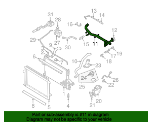 Genuine Cooling Pipe for 2003-2009 Volvo | Part# 30650430 | Over 30% ...