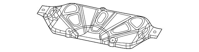 2017-2020 Jeep Compass Heat Shield 57008364AA | TascaParts.com