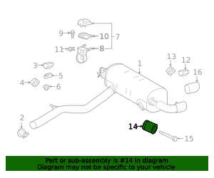 17581-WAA02 - High-Quality Exhaust System Hanger for 2021-2024 Toyota ...