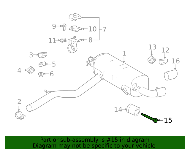 2021-2024 Toyota GR Supra Lower Support Bolt 90118-WA370 | OEM Parts Online