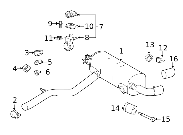 2021-2024 Toyota GR Supra Lower Support Bolt 90118-WA370 | OEM Parts Online