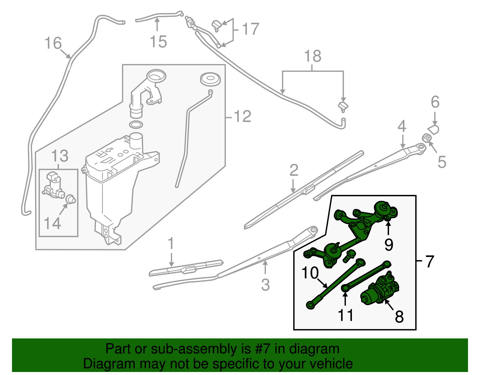 2014-2019 Nissan Versa Note Motor & Linkage 28800-3WC1A | Kline Nissan