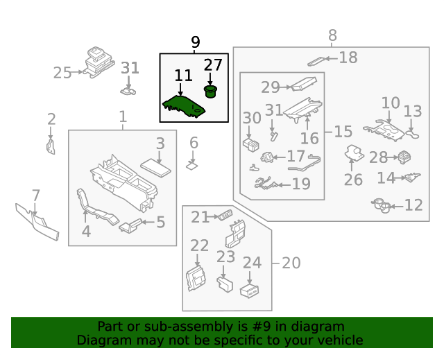 2021-2024 Nissan Rogue Finish Panel 96941-6RB2A | My Nissan Part